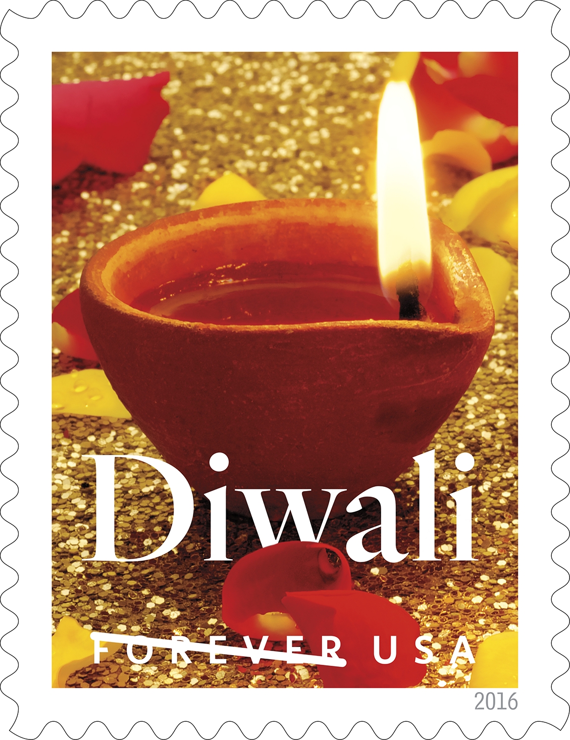 U.S. Postal Service commemorates Festival of Diwali with "Forever Stamp ...